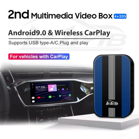 2nd Android9 0 MMB Multimedia Video Smart CarPlay Android AI Box For