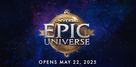 Epic Universe Opening Date Officially Announced By Universal Orlando