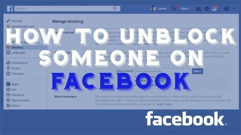 How To Unblock Someone On Facebook 3 Easy Steps Youtube