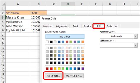 guide to split cells diagonally fill half color in excel