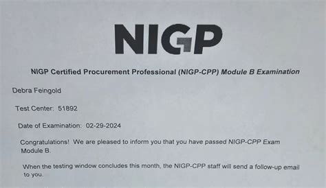 Debbie Feingold Cppo Cppb Nigp Cpp On Linkedin Nigp Nigp 15