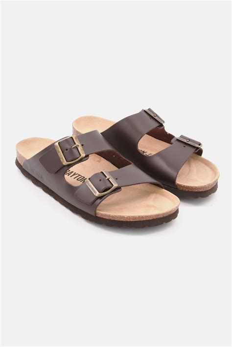 Buy Bayton Men Atlas Slip On Open Toe Sandals Maroon Online Brands