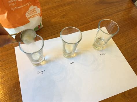 Salt And Boiling Water Experiment