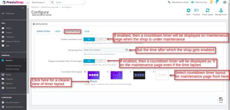 Prestashop Maintenance Mode Add Under Construction Page To Store