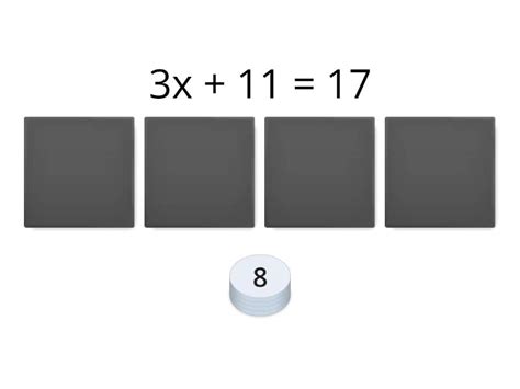 Two Step Equations Quiz Win Or Lose Quiz