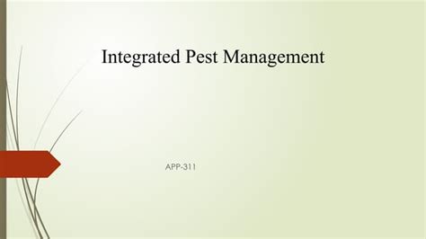 Economical Basis Of Ipm Economic Thresholds Ppt Economical Basis Of Ipm Economic Thresholds Ppt