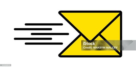 Icône Envoyer Un Message Illustration Du Pictogramme De Lenveloppe