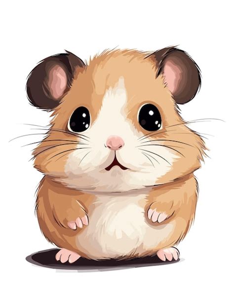 Premium Vector Cute Hamster Vector Art