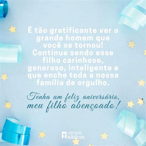 75 Mensagens De Aniversário Para Filho Com Versículos Bíblicos