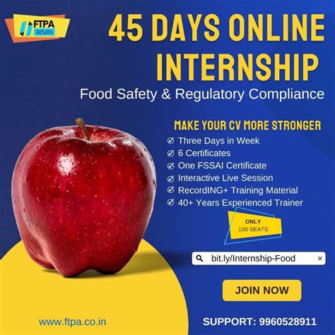 Ftpa Food Tech Professional Advice Food Tech Online Training And