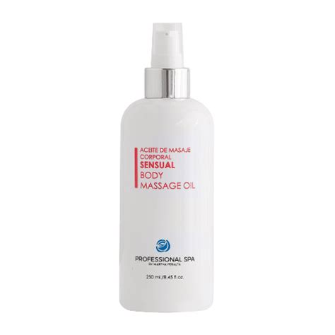 Aceite De Masaje Corporal Sensual 250ml Professional Spa Gloss Beauty Shop Su Tienda Online En