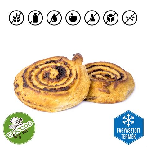 Gluténmentes By Me Kókuszos Csokis Csiga 3 Db 400g