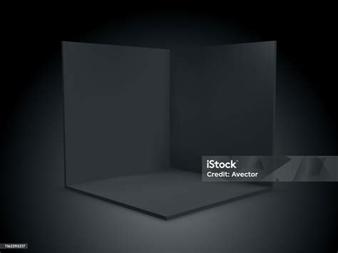 Cube Box Template Vector