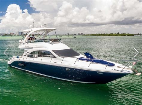 55 Sea Ray Flybridge Yacht Luxury Miami Yachts