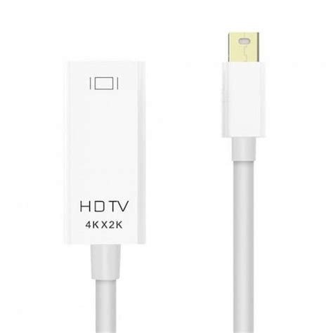 مبدل Mini Display به Hdmi مدل 4k فروشگاه قائم‌نت