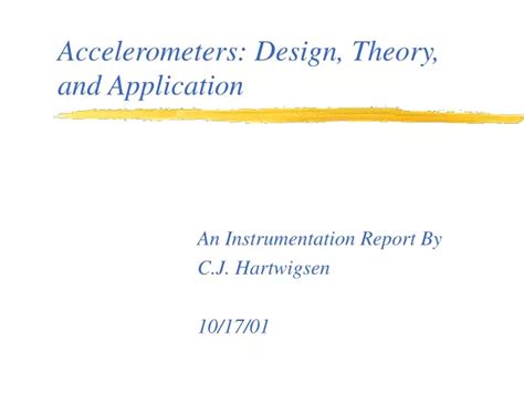 Ppt Accelerometers Theory Design And Applications In Vibration