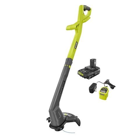 Ryobi One 18v 10 In Cordless Battery String Trimmeredger With 20 Ah