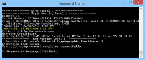 How To Check A Pfx Certifications Expiry Date On Windows