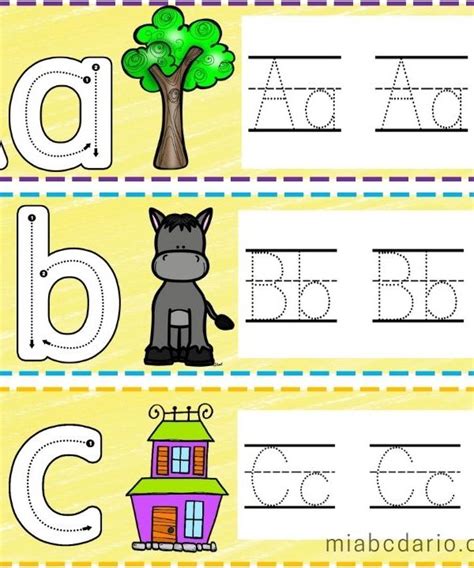 Letras Punteadas Para Imprimir Material Educativo Gratis
