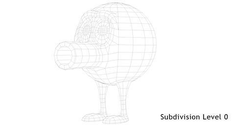 Qbert 3dモデル 49 Obj Fbx Dae 3ds C4d Ma Max Free3d