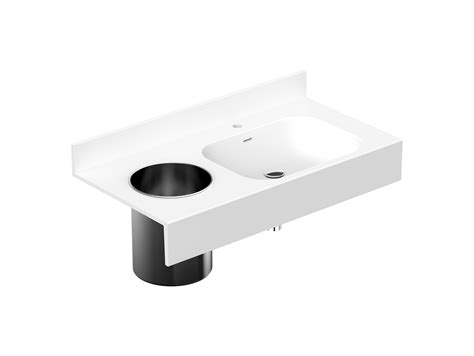 Paper Bin Opening With Bin 15l Brushed Steel Complements And Accessories Eumar Design