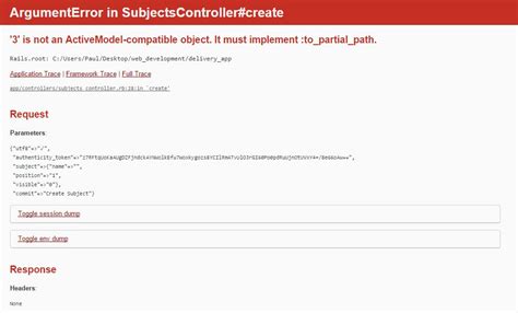 Ruby On Rails I Get This Error 3 Is Not An Activemodel Compatible
