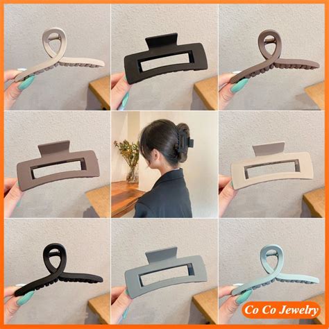 Jojo Coco กิ๊บติดผมอะคริลิค รูปปลาฉลาม ขนาดใหญ่ สไตล์เกาหลี Shopee Thailand