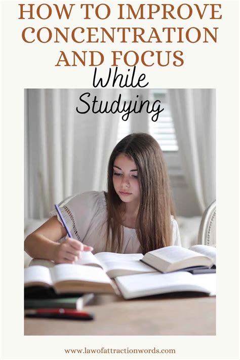 How To Improve Concentration And Focus While Studying