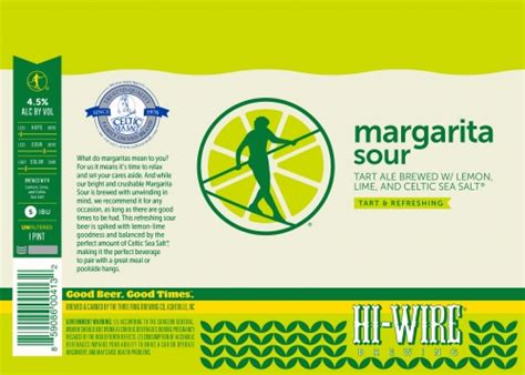 Margarita Sour Hi Wire Brewing Untappd