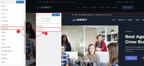 How To Setup Social Media Options Kortez Themes