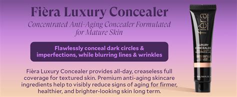 Amazon Fièra Luxury Concealer with Anti Aging Ingredients Full
