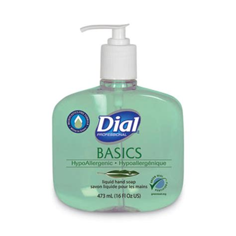 Dia33815 Dial Basics Mp Free Liquid Hand Soap Unscented