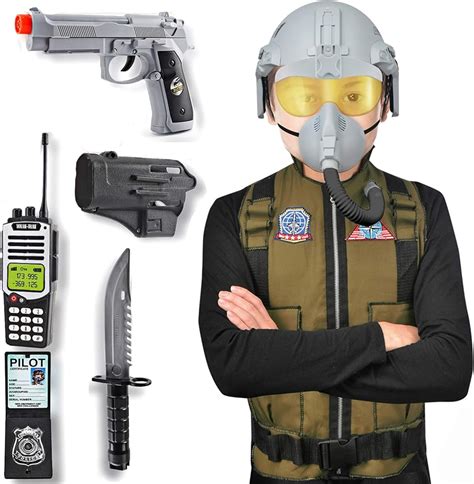 Fighter Pilot Helmet Costume Ubicaciondepersonascdmxgobmx