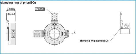 K100 C Hollow Shaft Rotary Encoder ไฟฟ้าโรงงาน อุปกรณ์ควบคุม เซนเซอร์