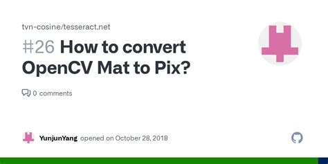 How To Convert OpenCV Mat To Pix Issue Tvn Cosine Tesseract Net GitHub