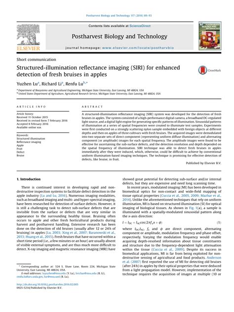 Pdf Structured Illumination Reflectance Imaging Siri For Enhanced