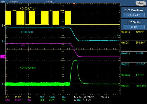Cd4024b Cd4024 Function And Output Behavir Logic Forum Logic Ti