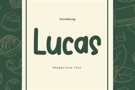 Lucas Font Free Font