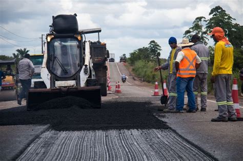 Setran Atua Em Nove Frentes De Trabalho Na Pa 150 No Sudeste Do Pará