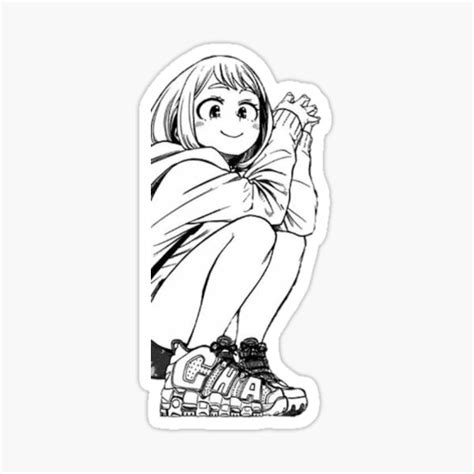 Uraraka Stickers Redbubble