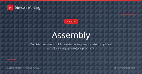 Assembly Services Diersen Welding And Fabrication Diersen Welding