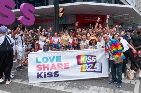 Pride Parade 2022 In Toronto Editorial Image Image Of Affection