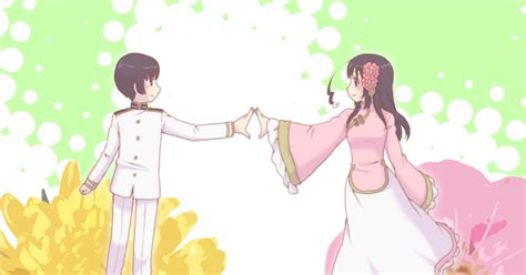 ヘタリア 菊と梅 たまかをるのイラスト Pixiv
