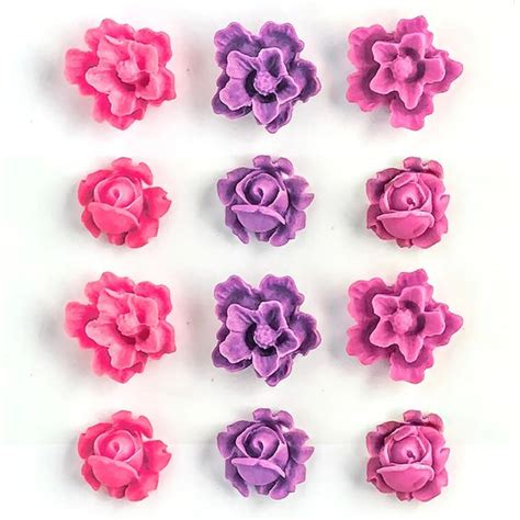Molde De Silicona Rosas X B PauCakes Argentina