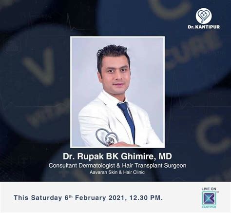 Meet Dr Rupak B Ghimire Aavaran Skin And Hair Clinic