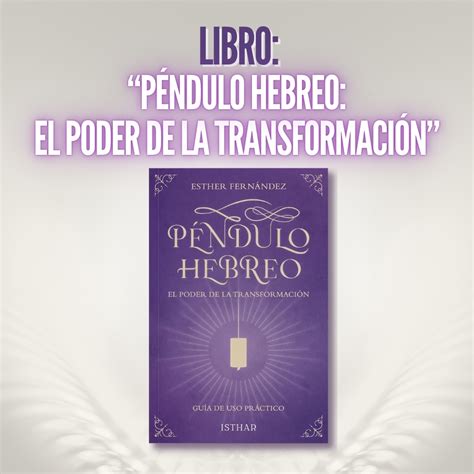 Libro Péndulo Hebreo el Poder de la Transformación Cursos de Pendulo