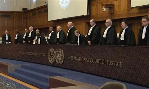 Lalgérie Prend Connaissance Avec Intérêt Du Prononcé De La Cij Sur La