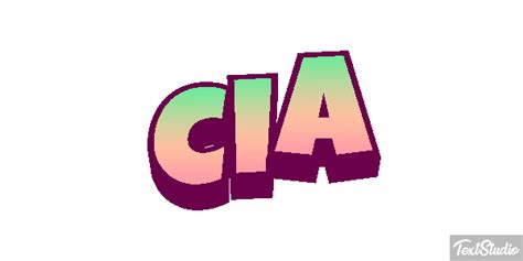 Cia Name Animated  Logo Designs