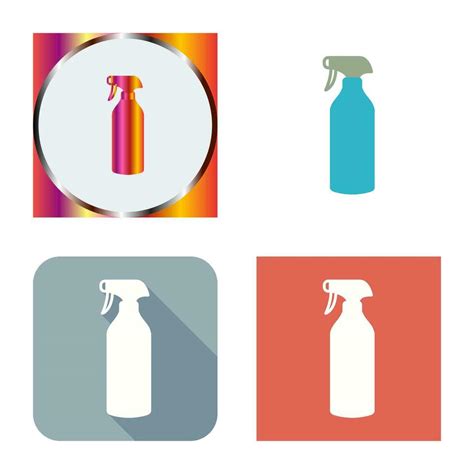 Spray Bottle Vector Icon 34157014 Vector Art At Vecteezy