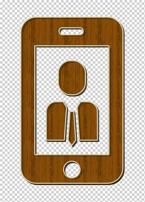 사업가 아이콘 채팅 아이콘 통신 아이콘 모바일 아이콘 휴대 전화 케이스 나무 목재 얼룩 직사각형 Png Klipartz